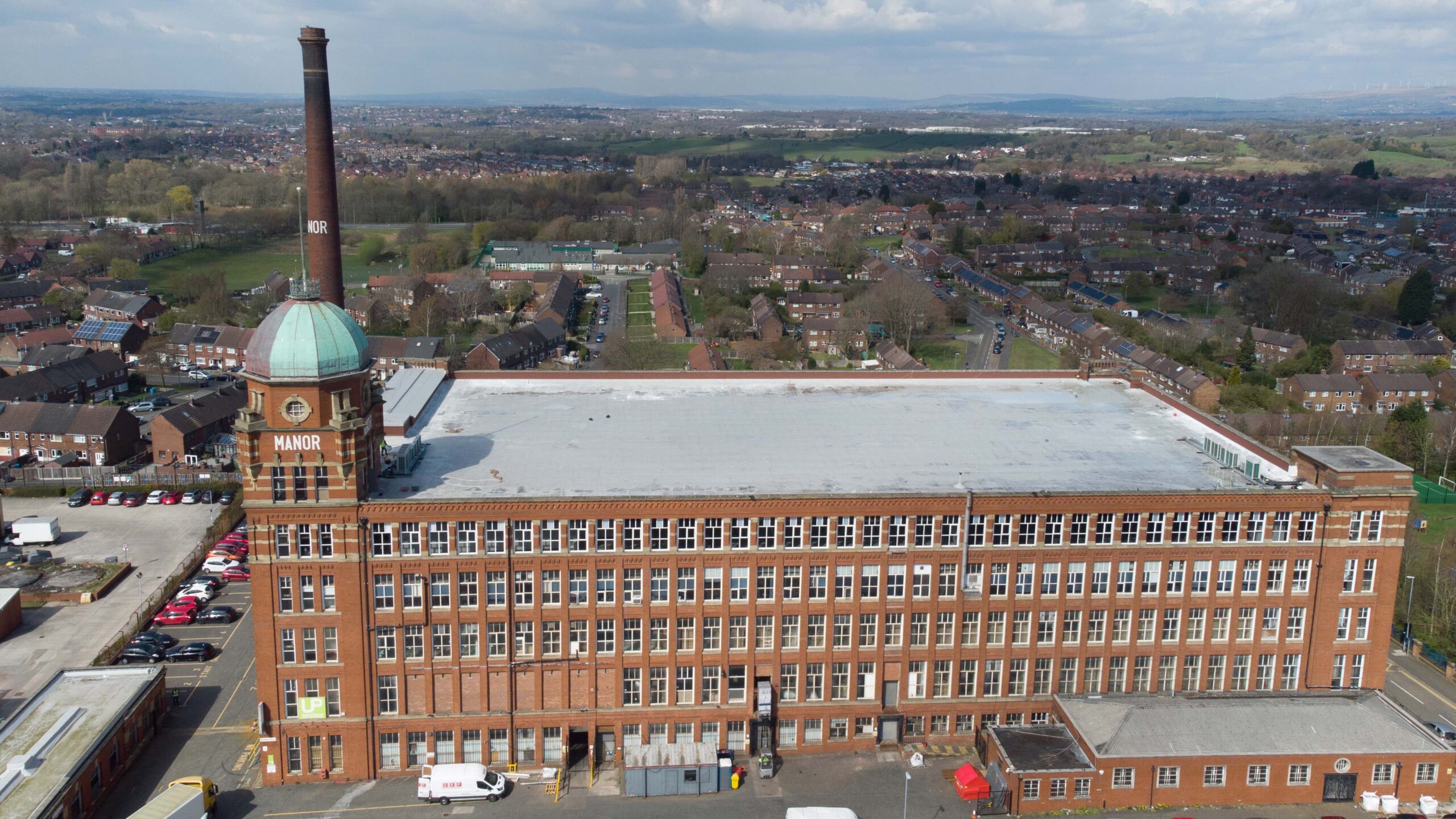 Drone video of Historic Manor Mill • Commercial & Aerial Photographer ...
